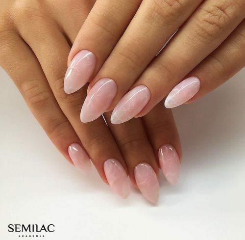 SEMILAC® Lakier hybrydowy Semilac 002 Delicate French - TRANSPARENTNY ...